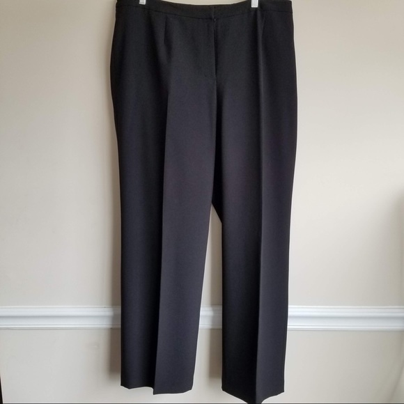 Kasper | Pants & Jumpsuits | Kasper Plus Size Black Pants Women 6w ...